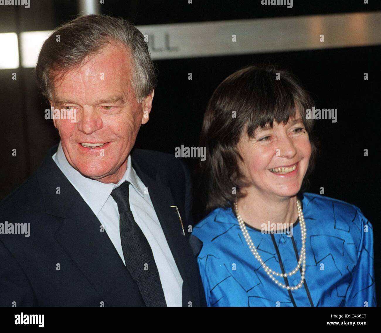 Alan clark with wife jane hi-res stock photography and images - Alamy