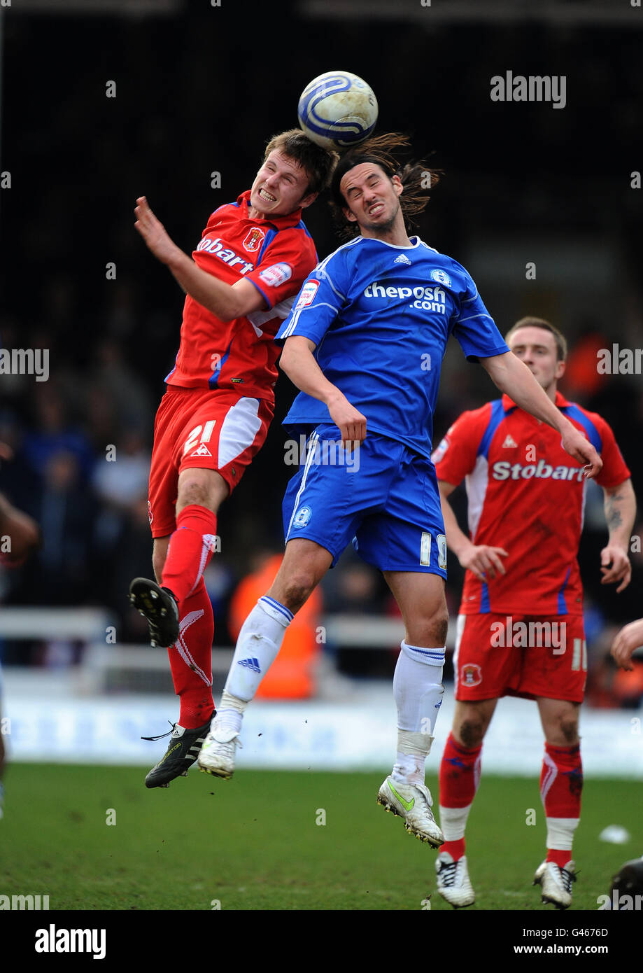 Peterborough uniteds george boyd hi-res stock photography and images ...