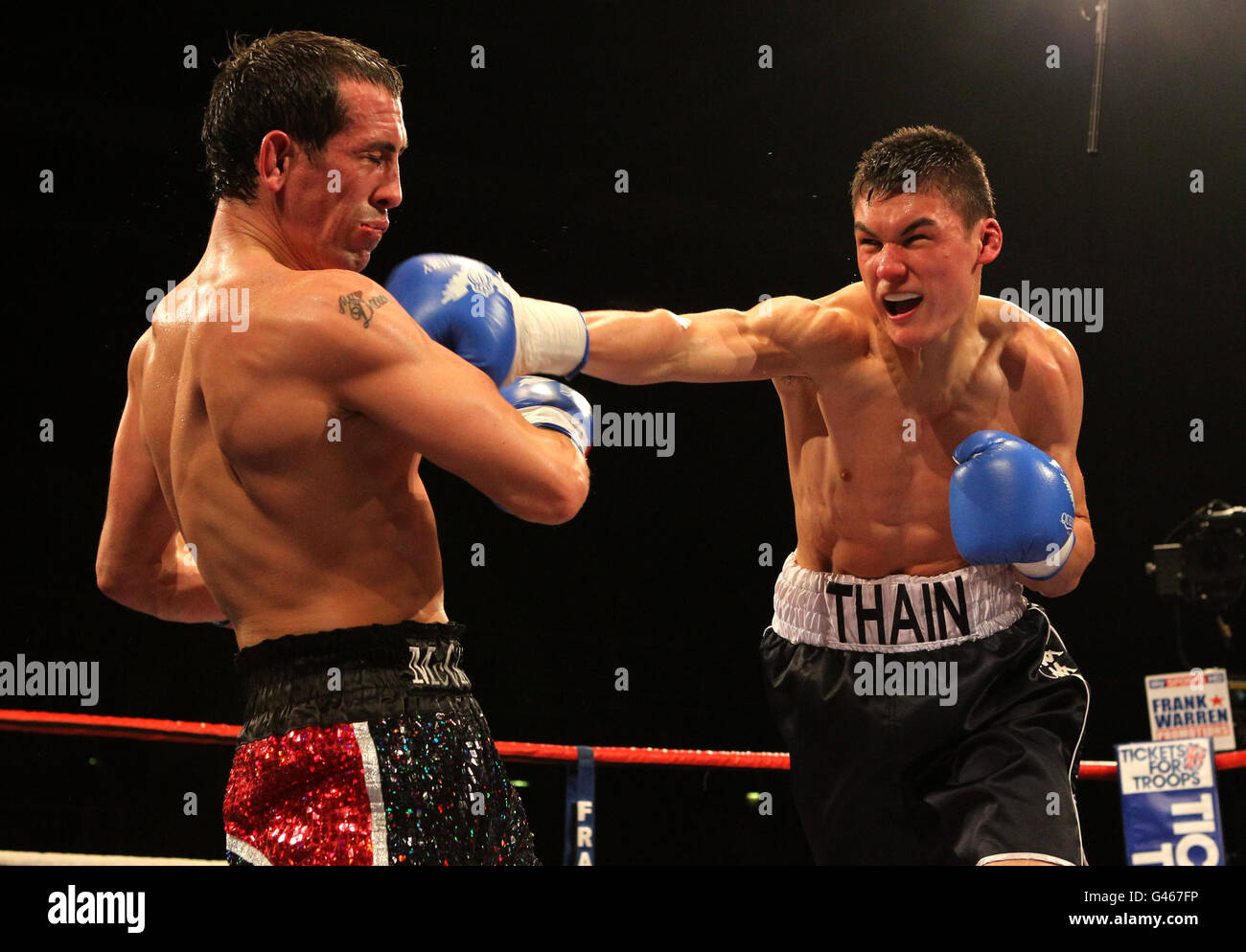 Boxing - Braehead Arena Stock Photo - Alamy