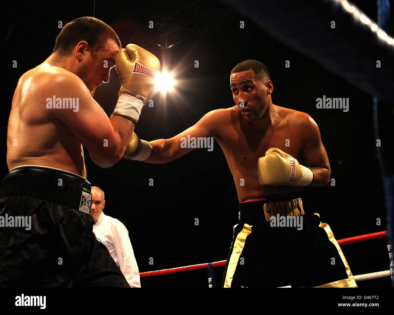 Boxing - Braehead Arena Stock Photo - Alamy