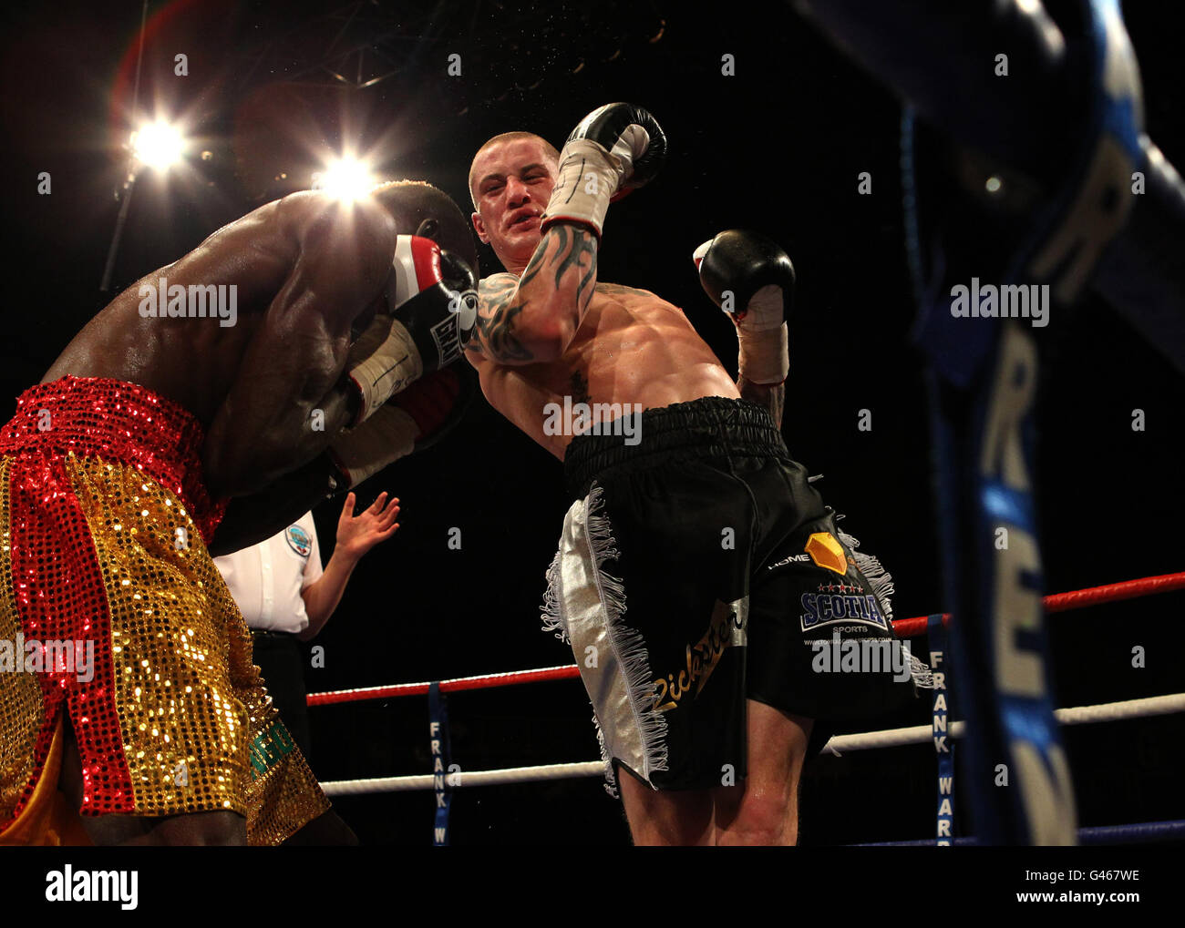 Boxing - Braehead Arena Stock Photo - Alamy