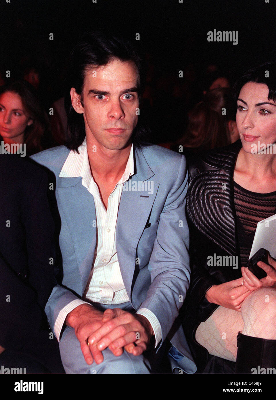 28/9/96: AUSTRALIAN ROCK SINGER, NICK CAVE, ATTENDS LONDON FASHION WEEK ...