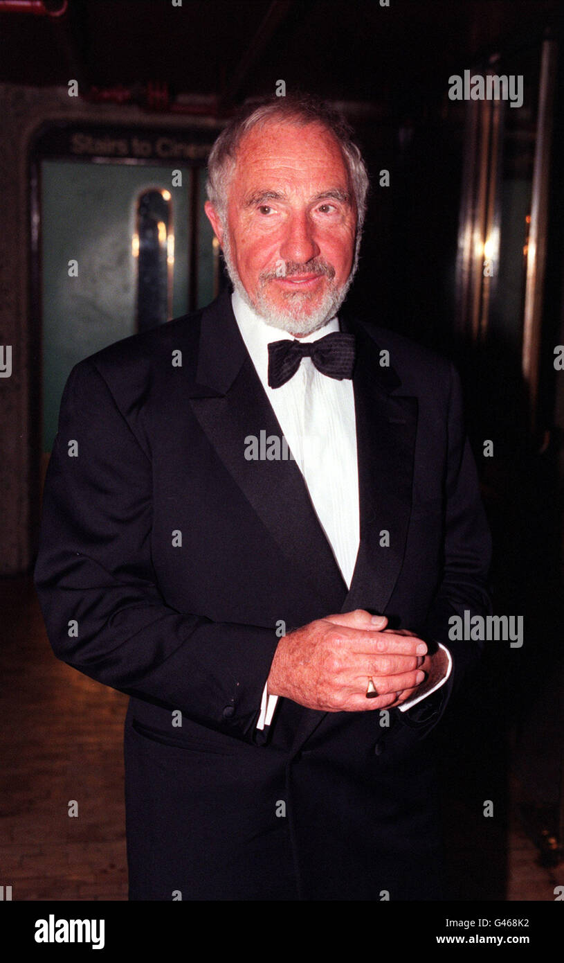 Nigel hawthorne barbican cinema gala film premiere hi-res stock ...