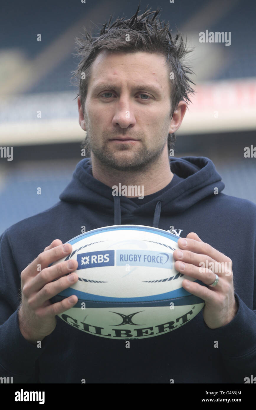 Rugby Union - Scotland Team Announcement - Murrayfield Stock Photo - Alamy