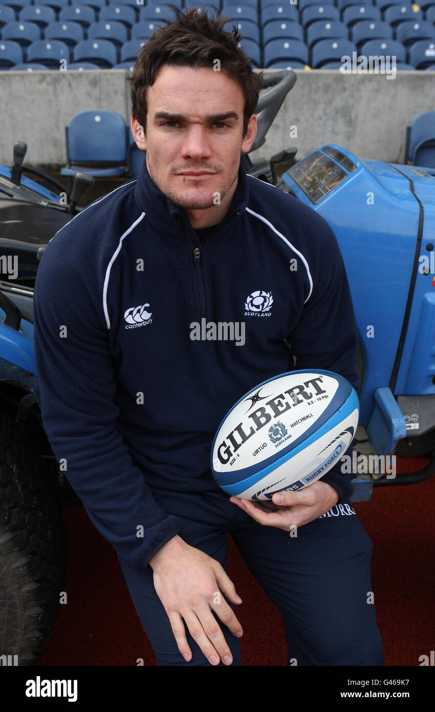 Rugby Union - Scotland Team Announcement - Murrayfield Stock Photo - Alamy