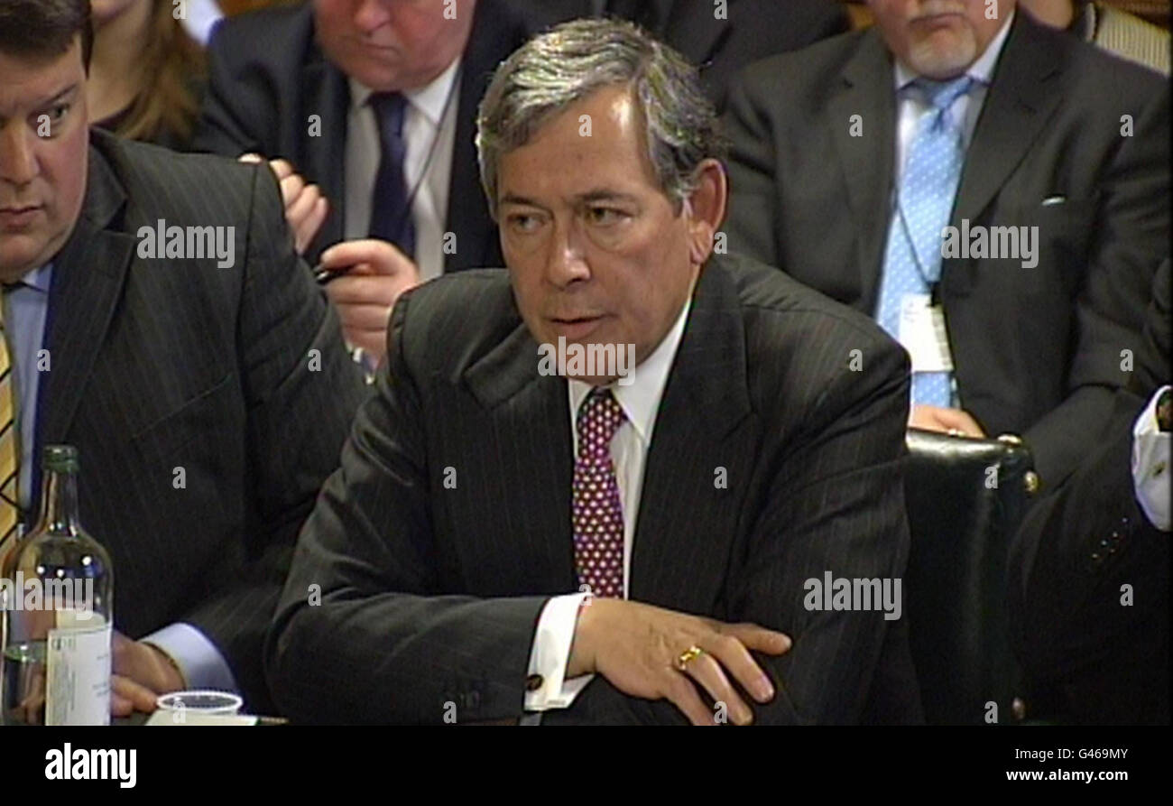 Lloyds Banking Group boss Eric Daniels is grilled by the Commons Public ...