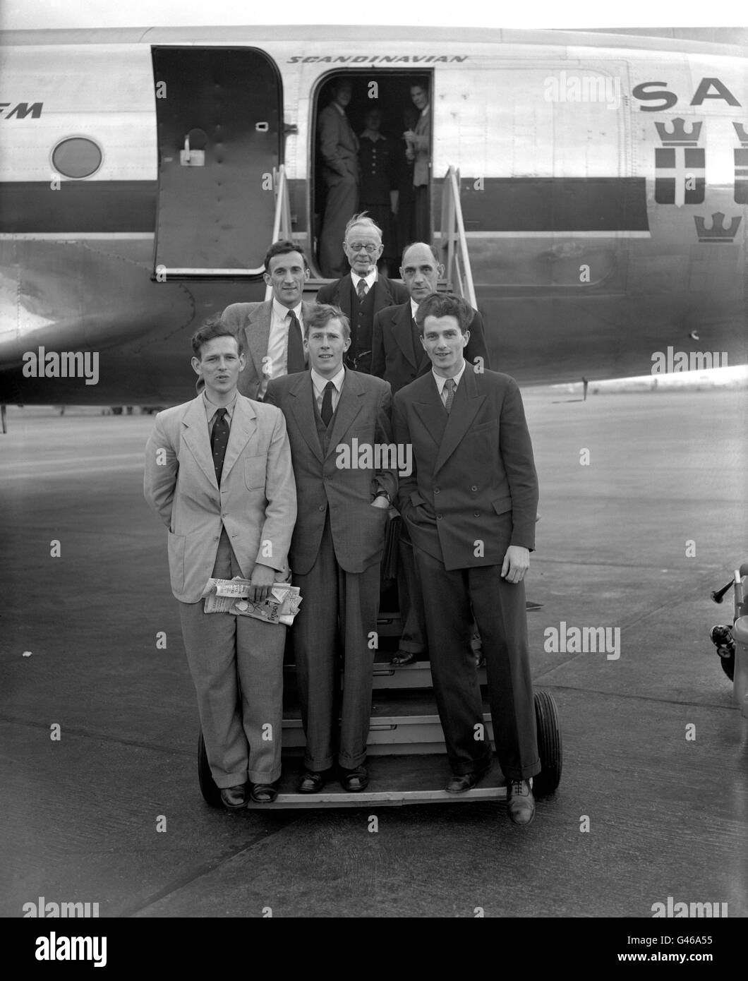 Left and jack crump in rear is joe binks hi-res stock photography and ...