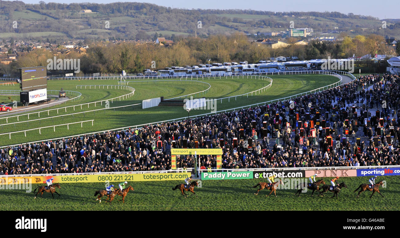 The last riders come in The Johnny Henderson Grand Annual Steeple Chase ...