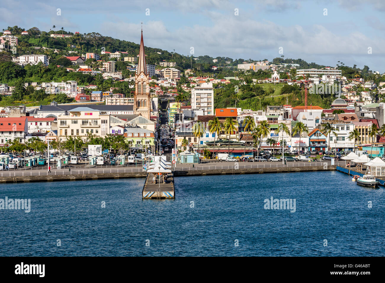 Colorful boat martinique hi-res stock photography and images - Alamy