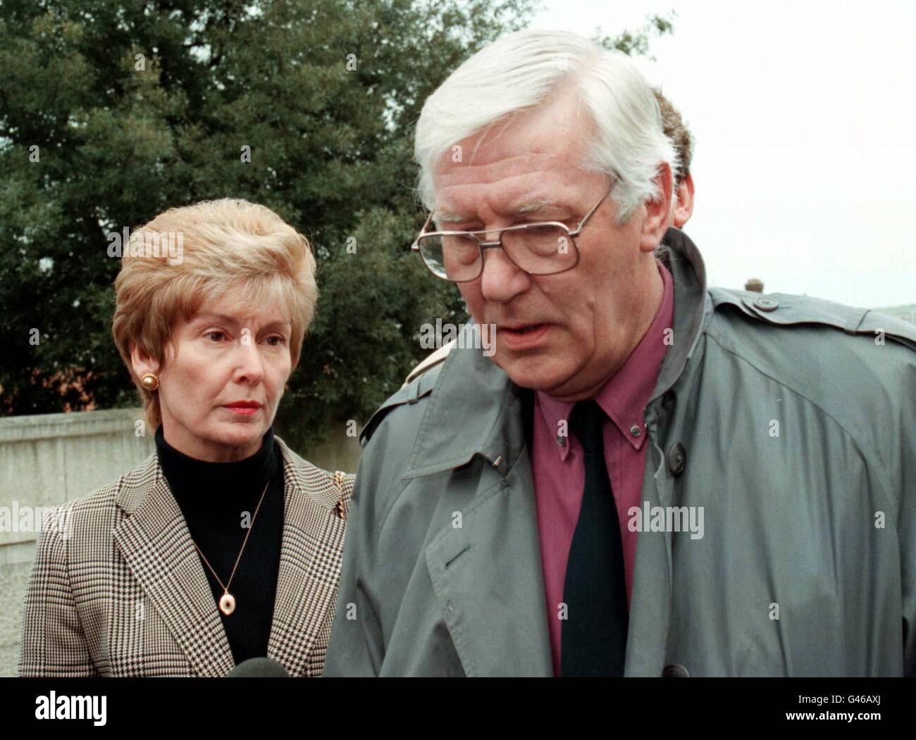 The parents of murder victim katie rackliff hi-res stock photography ...