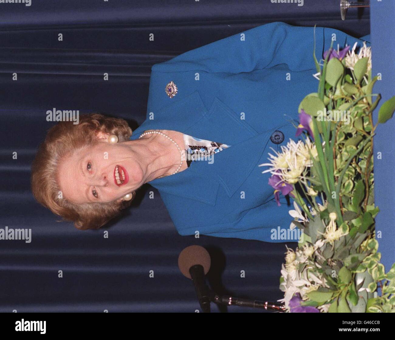 Election Finchley Thatcher Stock Photo - Alamy