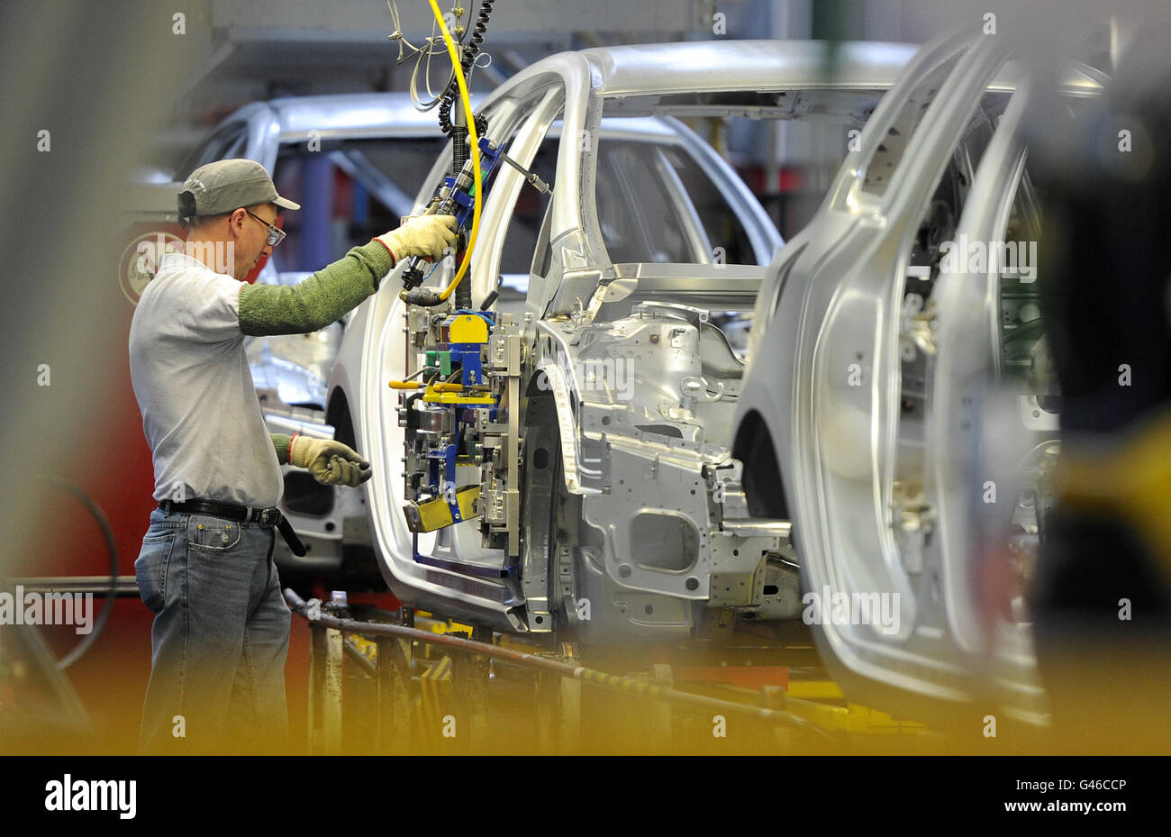 Vauxhall car stock Stock Photo - Alamy