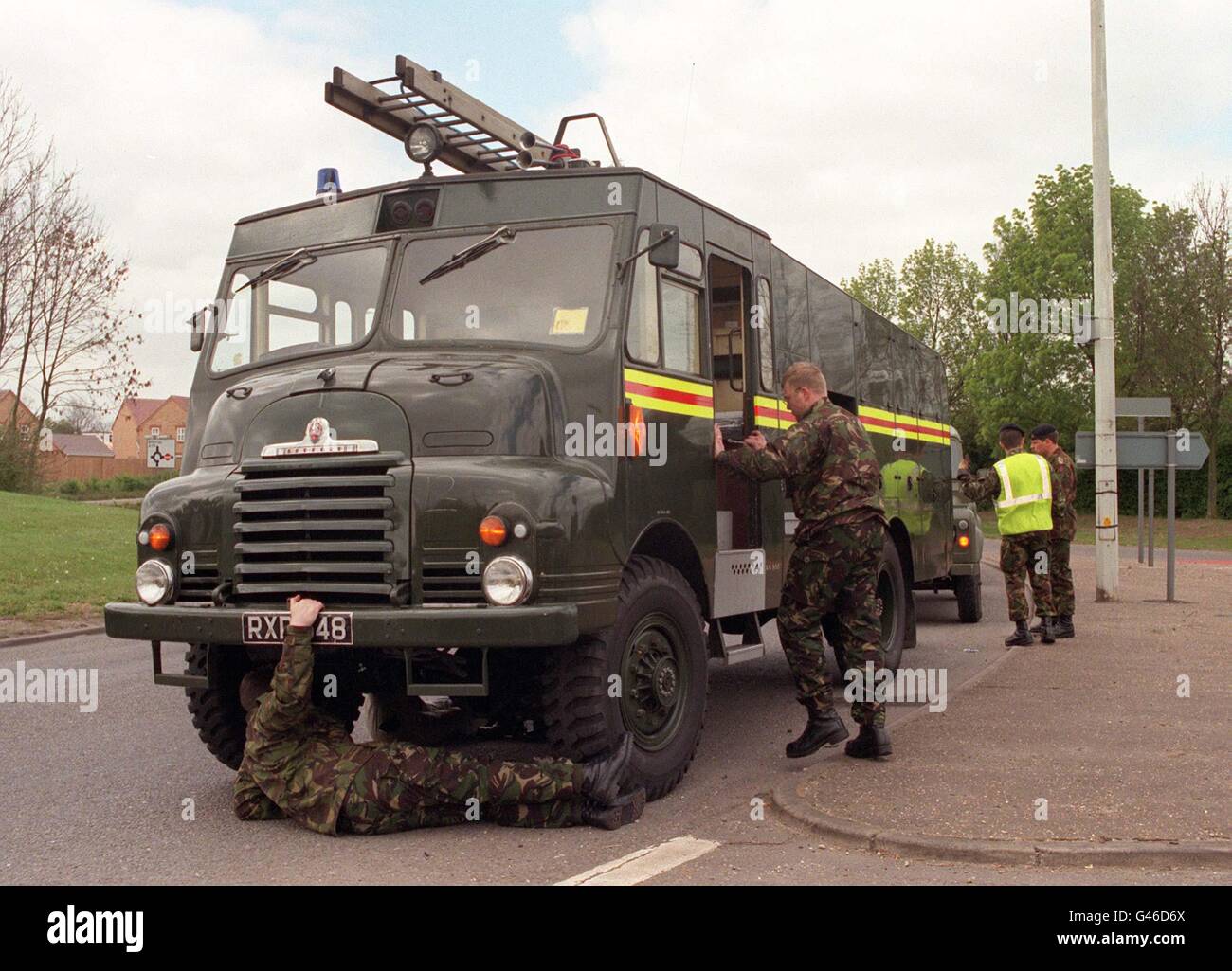 Green goddess fire engines hi-res stock photography and images - Alamy