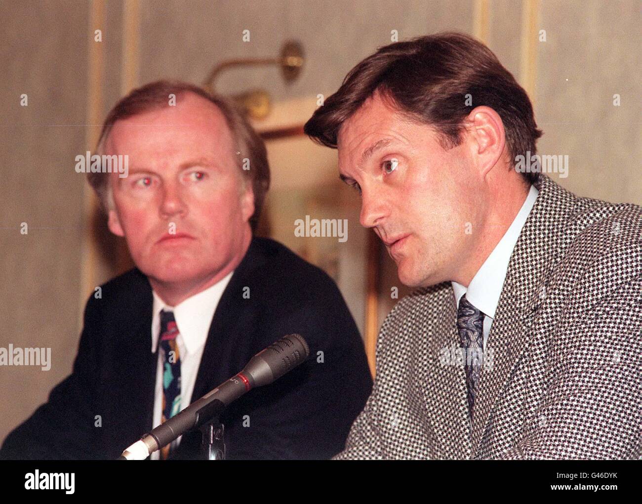 England squad announced Hoddle Stock Photo - Alamy