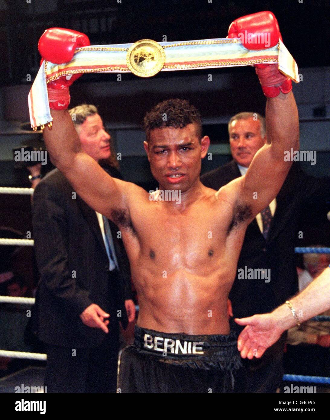 Boxing Bernard Paul belt Stock Photo - Alamy