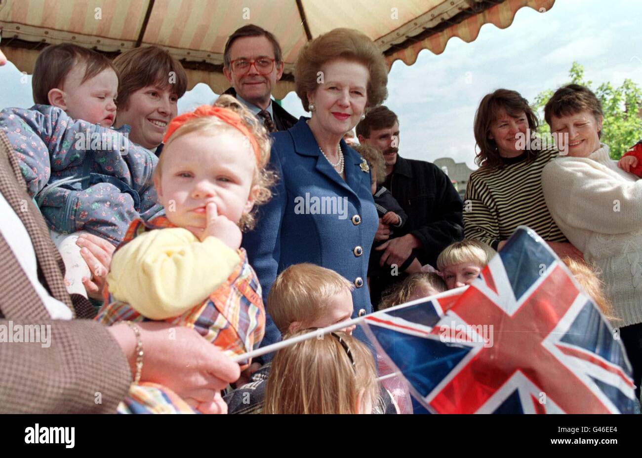 ELECTION Thatcher 1 Stock Photo - Alamy