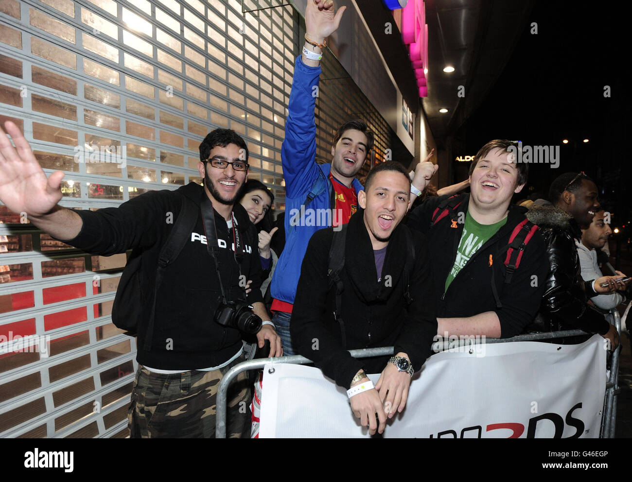 Nintendo 3DS Launch Stock Photo - Alamy