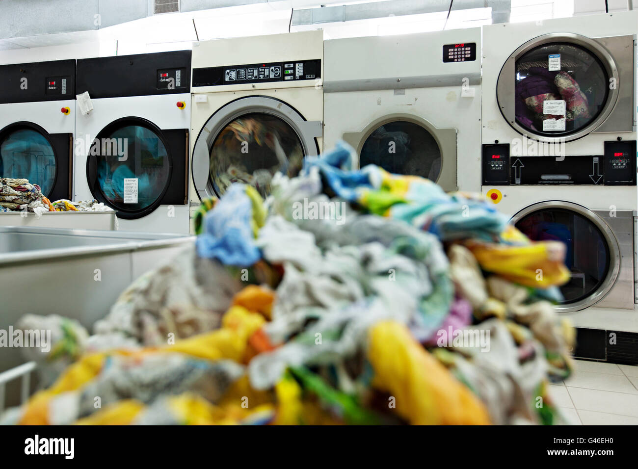 Image of dirty linens are laundered Stock Photo - Alamy
