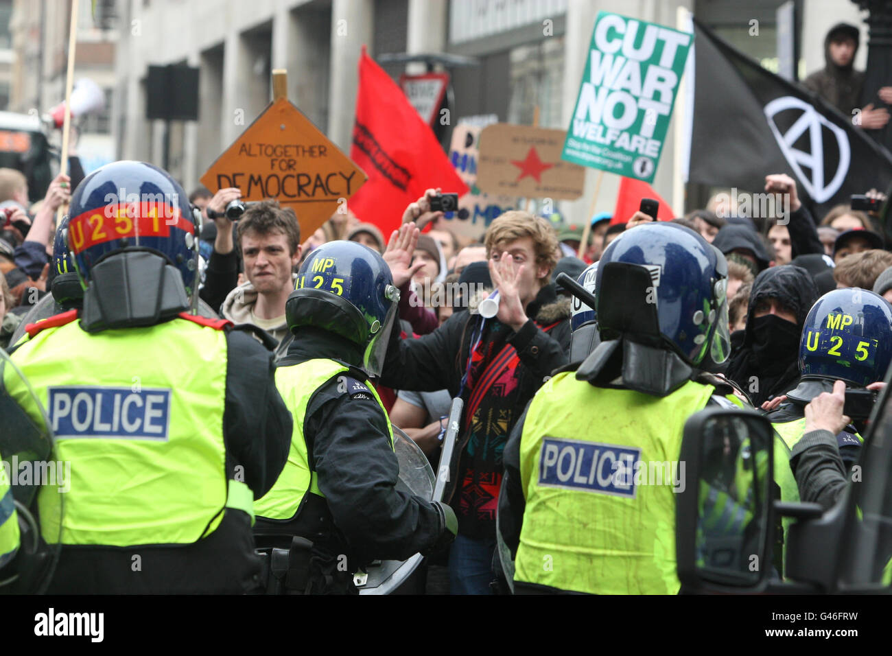 TUC March For The Alternative Stock Photo - Alamy