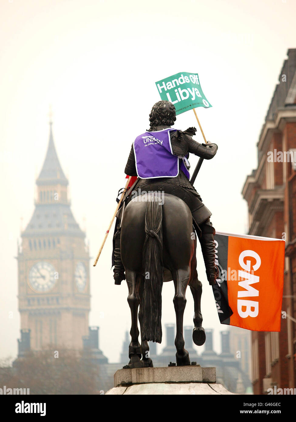 TUC March For The Alternative aftermath Stock Photo - Alamy