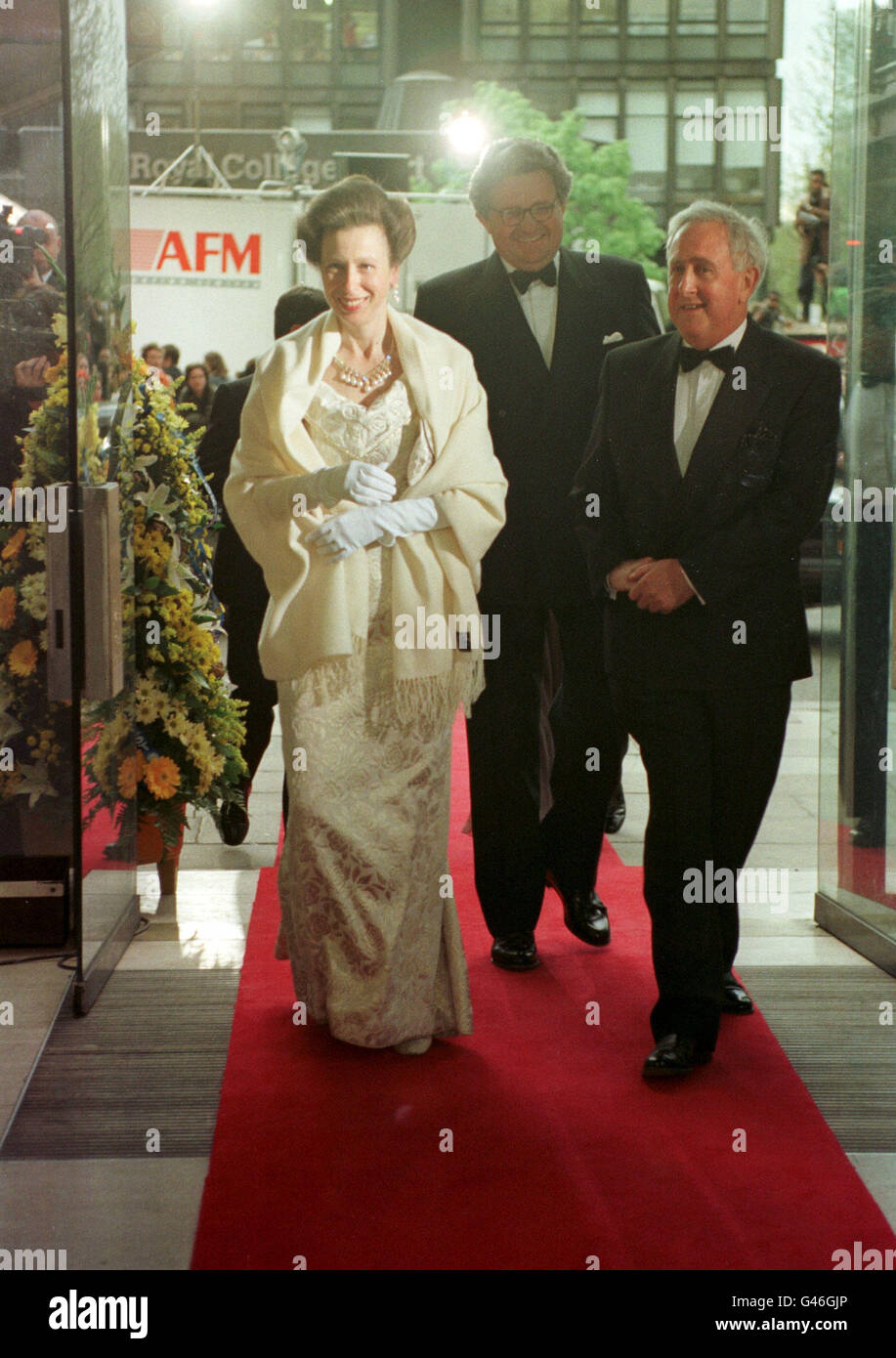 Princess anne princess royal arrives hi-res stock photography and images - Alamy