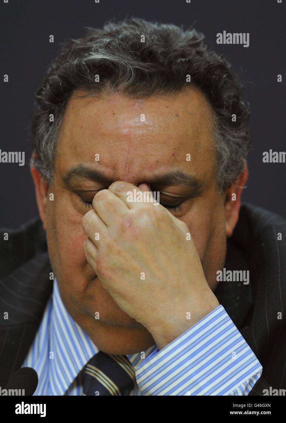 Mahmoud Shammam, head of media relations for the rebel interim National ...