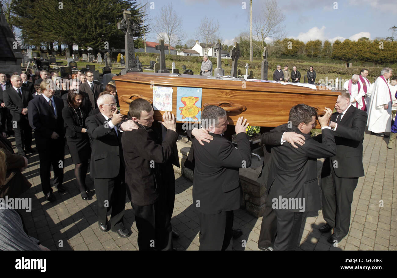 Owen McKenna funeral Stock Photo - Alamy