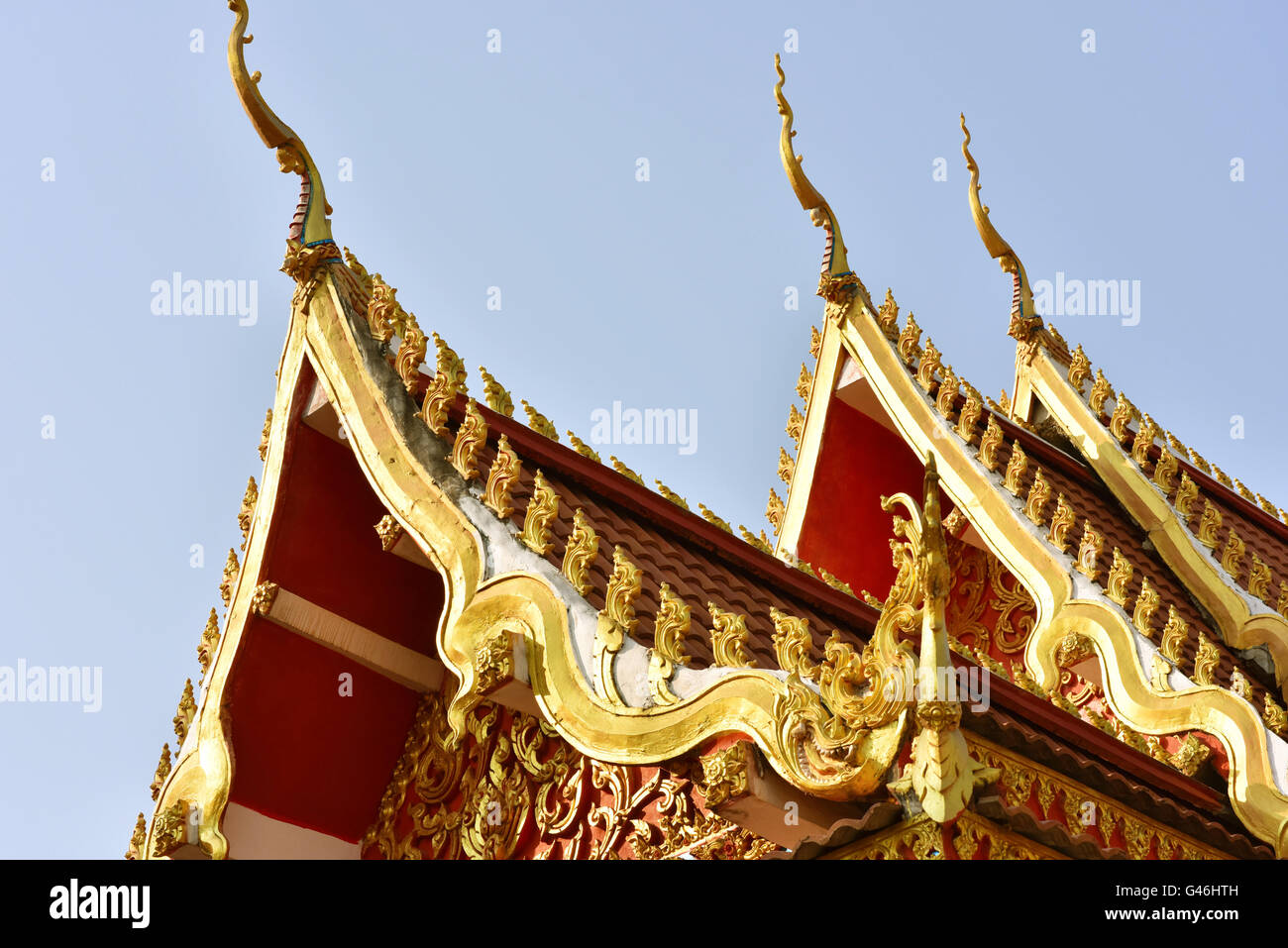 Beautiful laos temple hi-res stock photography and images - Alamy