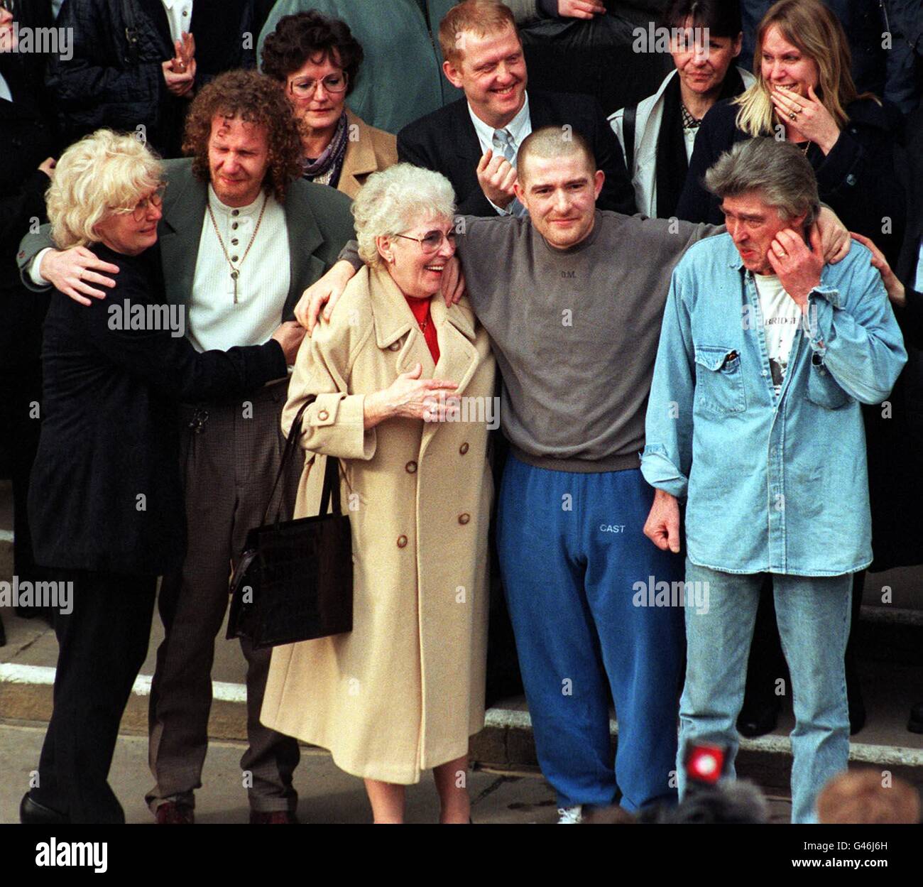 (L-R) Ann Whelan with son Michael Hickey and Ann Skett with son Vincent ...