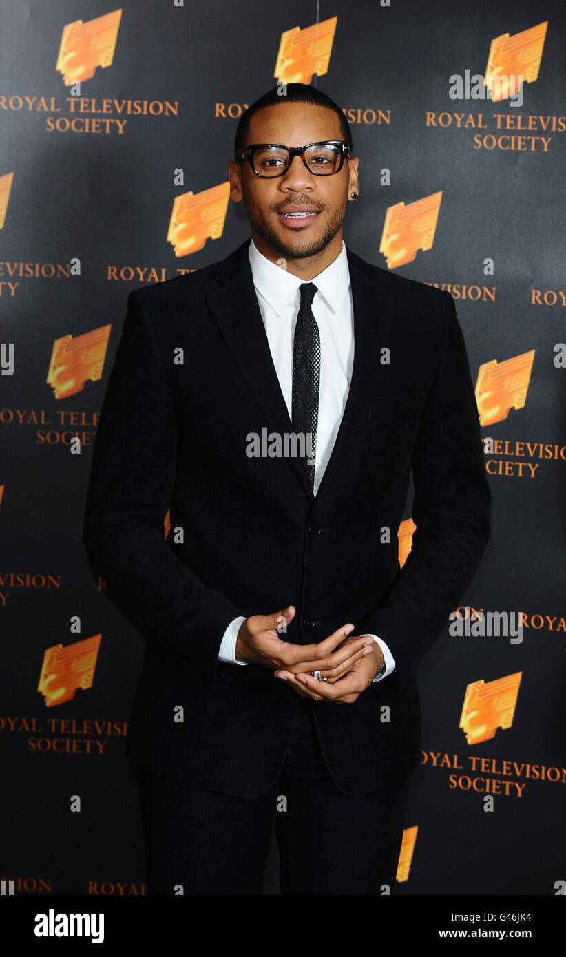 Royal Television Society Awards - London. Reggie Yates arrives at the ...