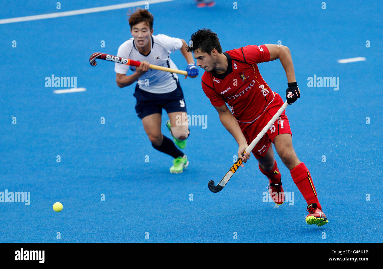 Belgium's Alexander Hendrickx during the 5th-6th place match between ...