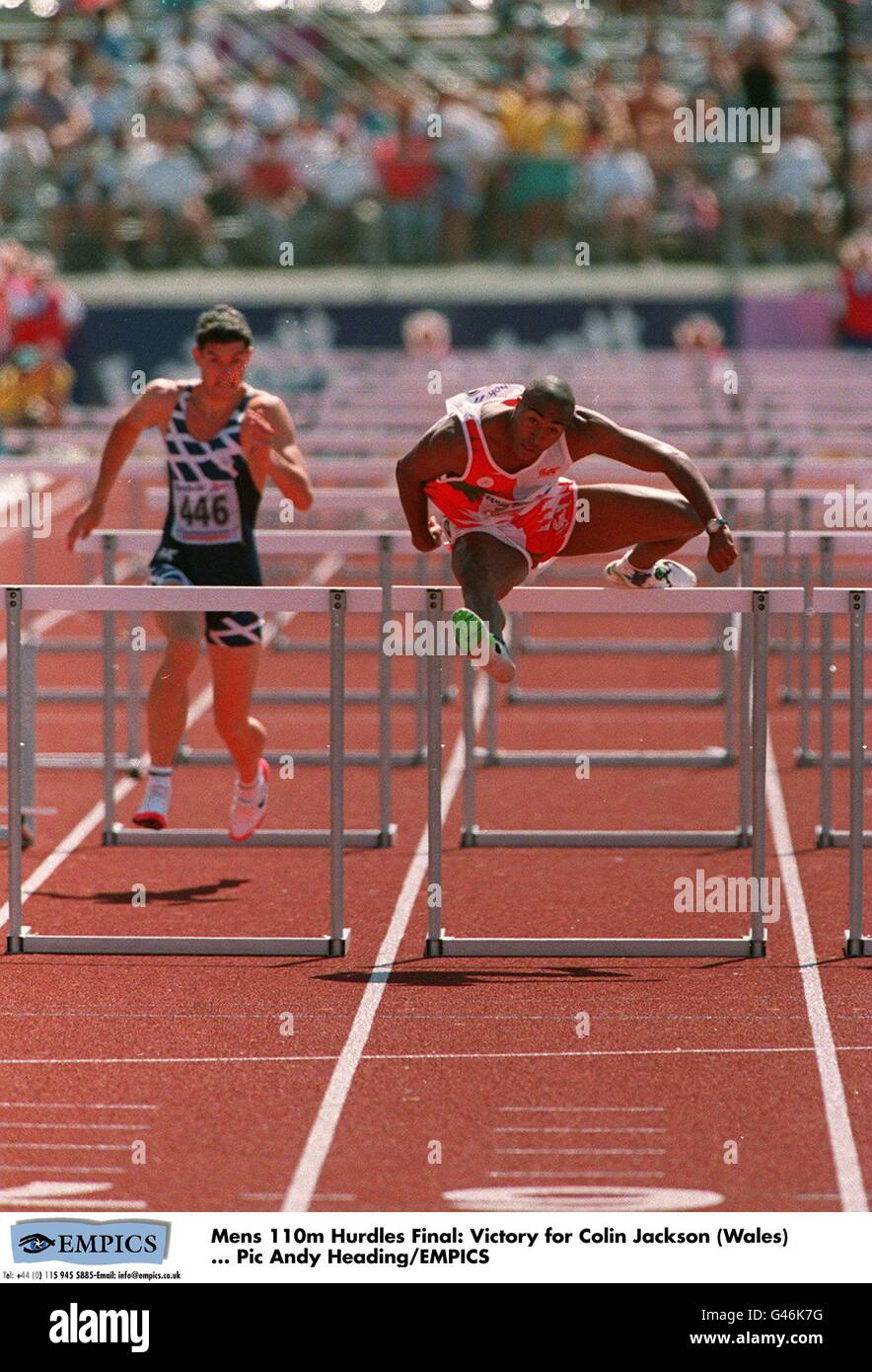 Victory for colin jackson hi-res stock photography and images - Alamy
