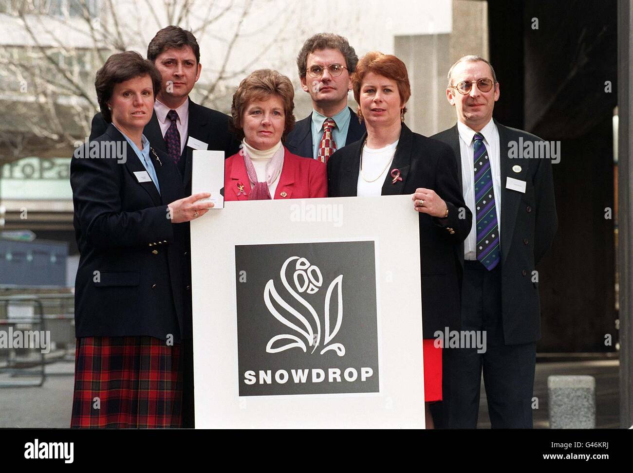 Snowdrop campaign hi-res stock photography and images - Alamy