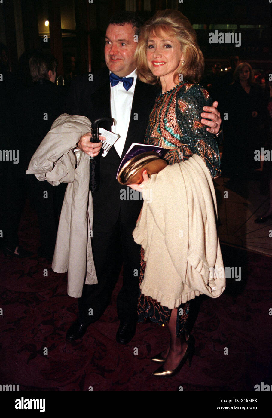JAN LEEMING AT THE OPENING OF THE NEW MUSICAL "ROMANCE ROMANCE" AT THE ...