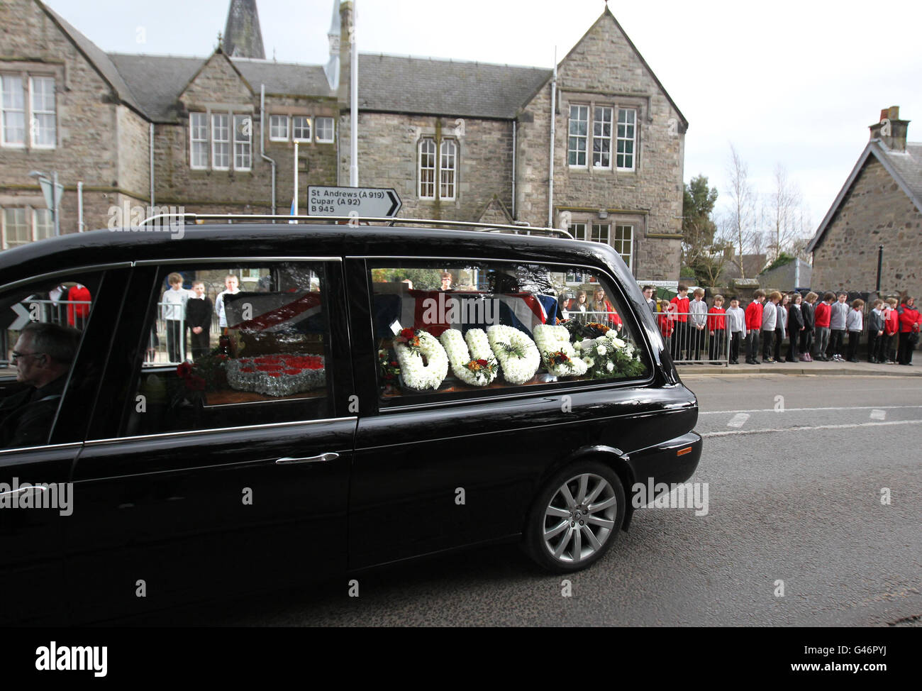 Funeral for Lance Corporal Liam Tasker Stock Photo - Alamy