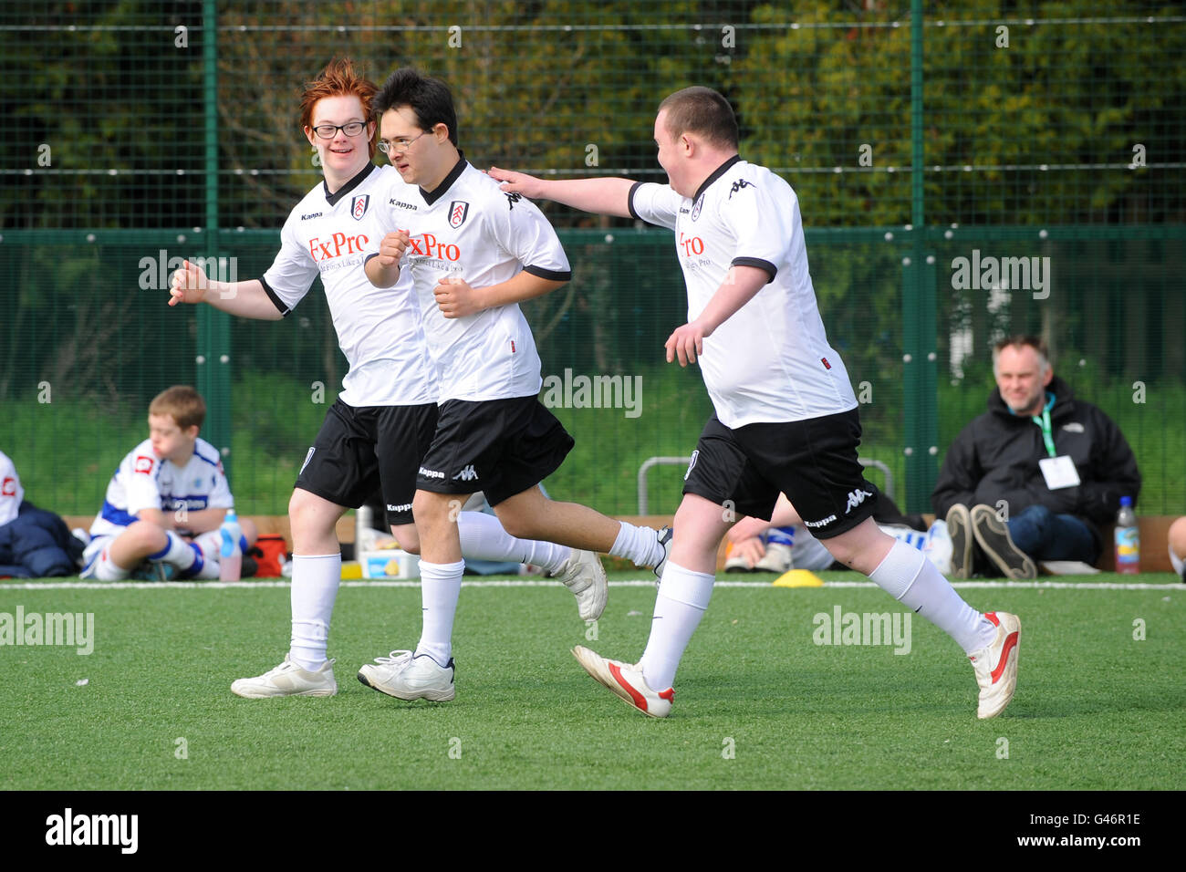 Soccer - Down's Syndrome Football Tournament - Motspur Park. Fulham ...
