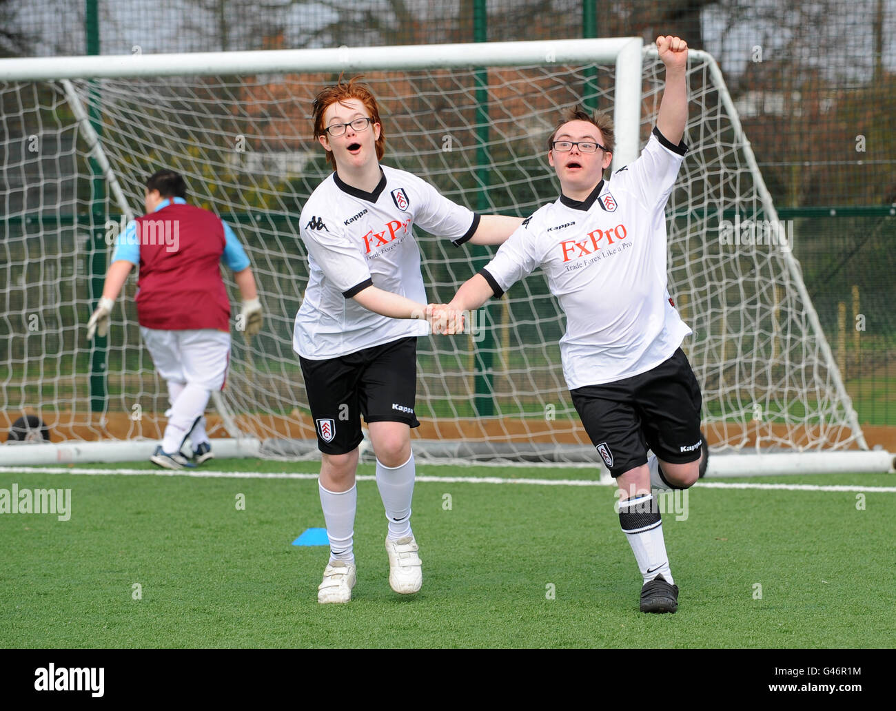 Soccer - Down's Syndrome Football Tournament - Motspur Park. Fulham ...