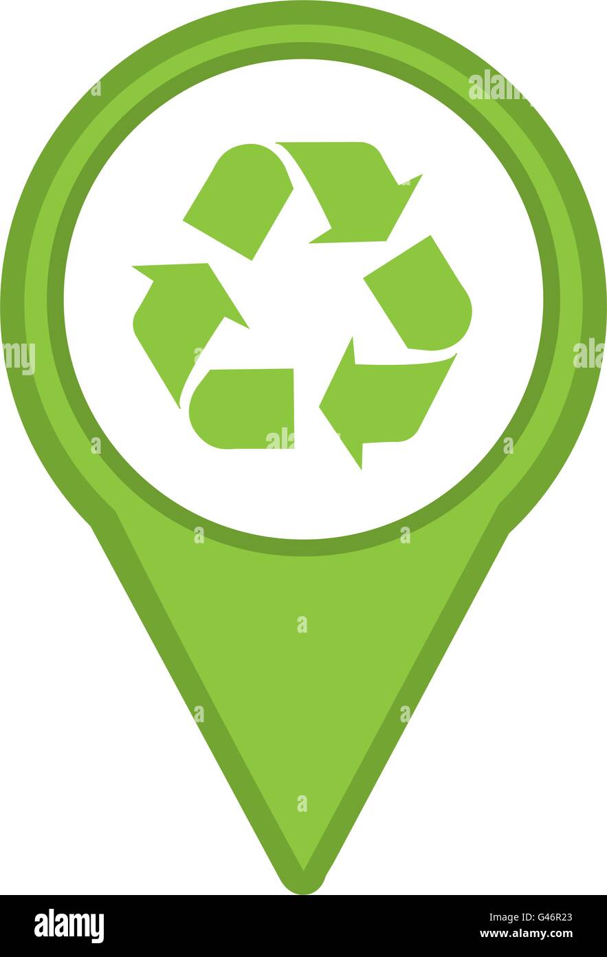 recycle symbol isolated icon design Stock Vector Image & Art - Alamy