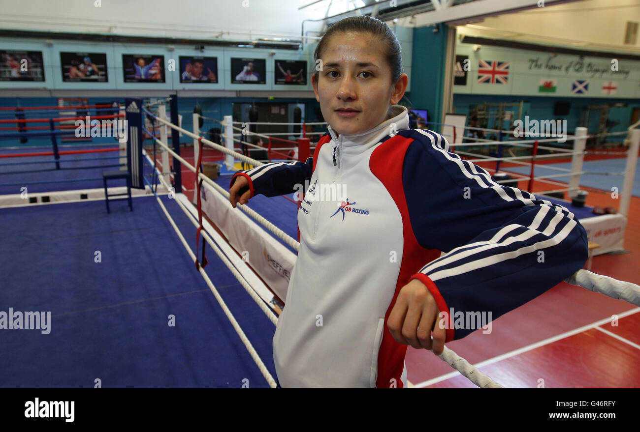 Olympics - Boxing Feature - English Institute of Sport. Nina Smith at the English Institute of ...