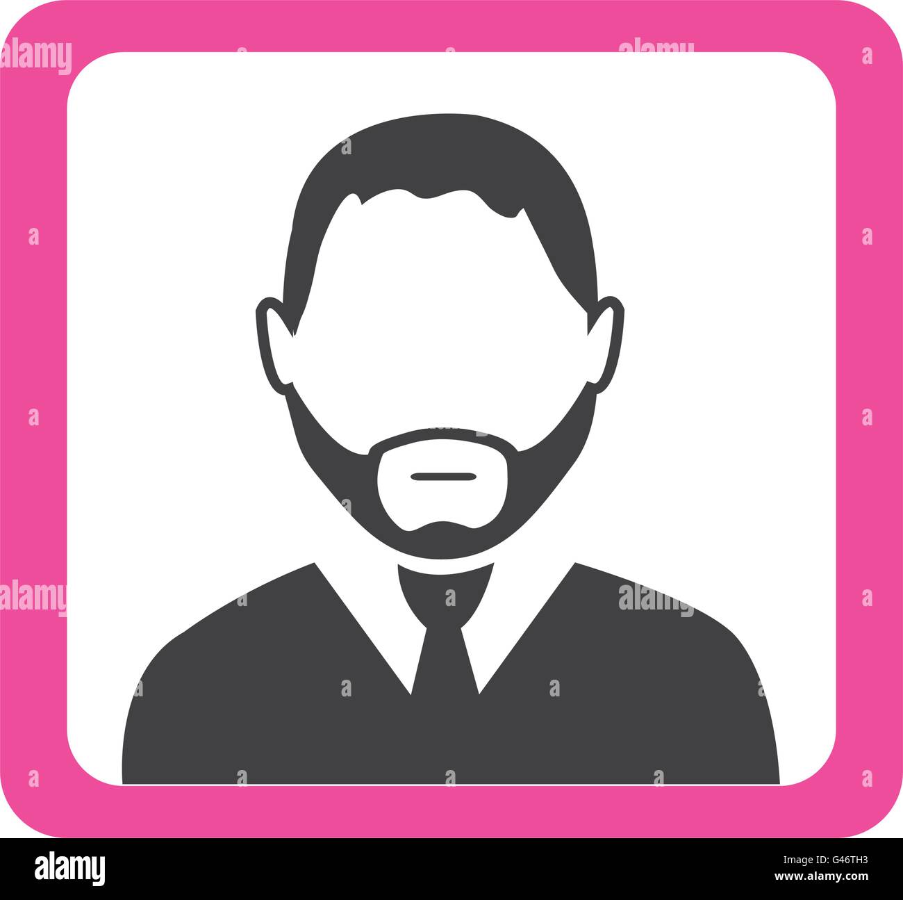 avatar man and colorful square,vector graphic Stock Vector Image & Art ...
