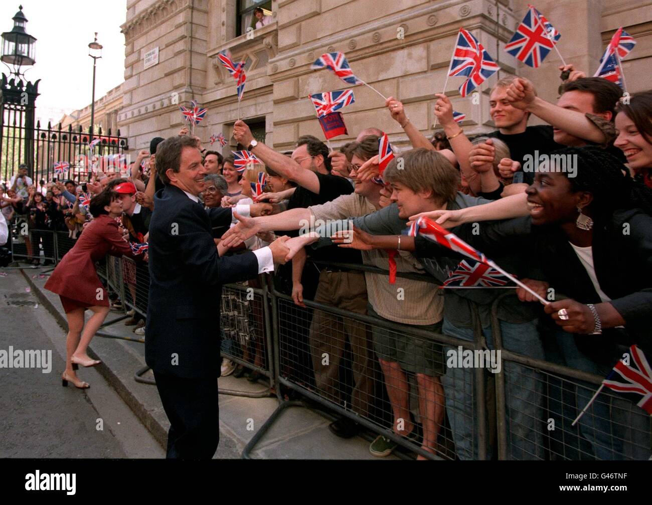 Blair General Election Victory Stock Photos & Blair General Election ...