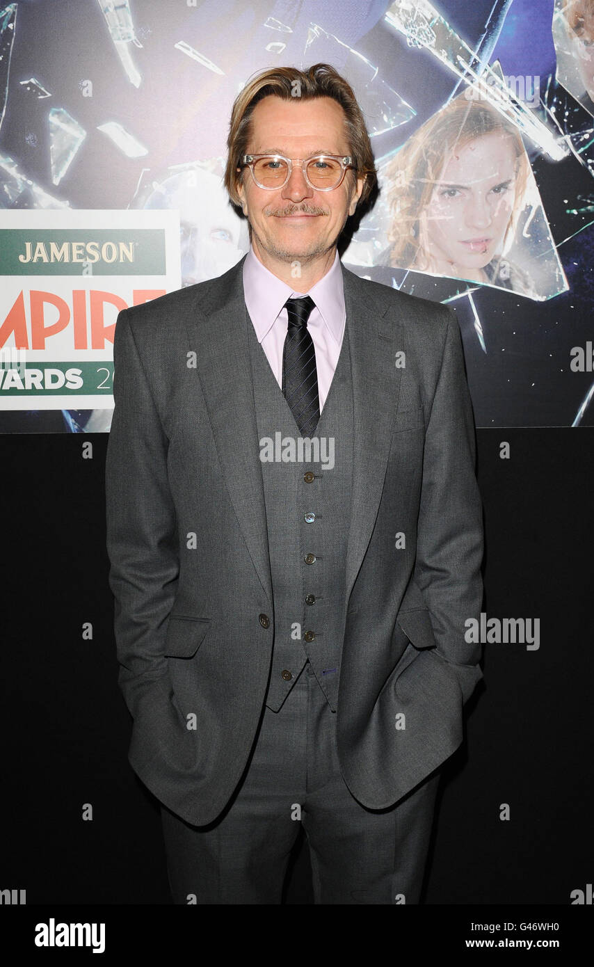 Gary Oldman arrives at the Empire Film Awards at the Grosvenor House ...