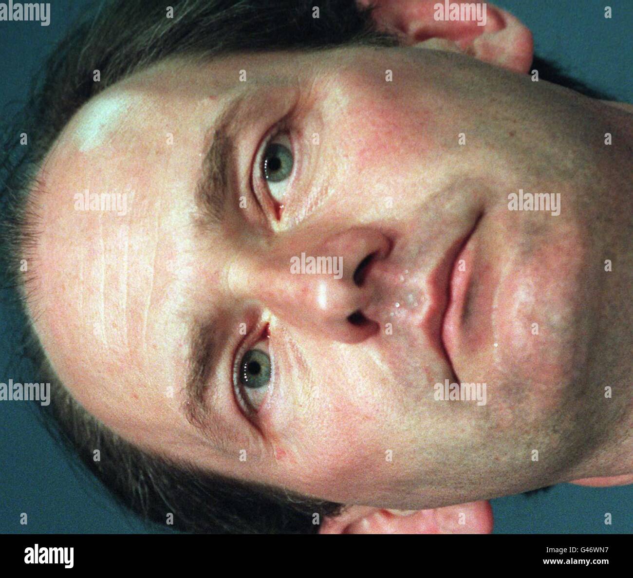 Scottish Secretary Michael Forsyth faces the media, during a news ...