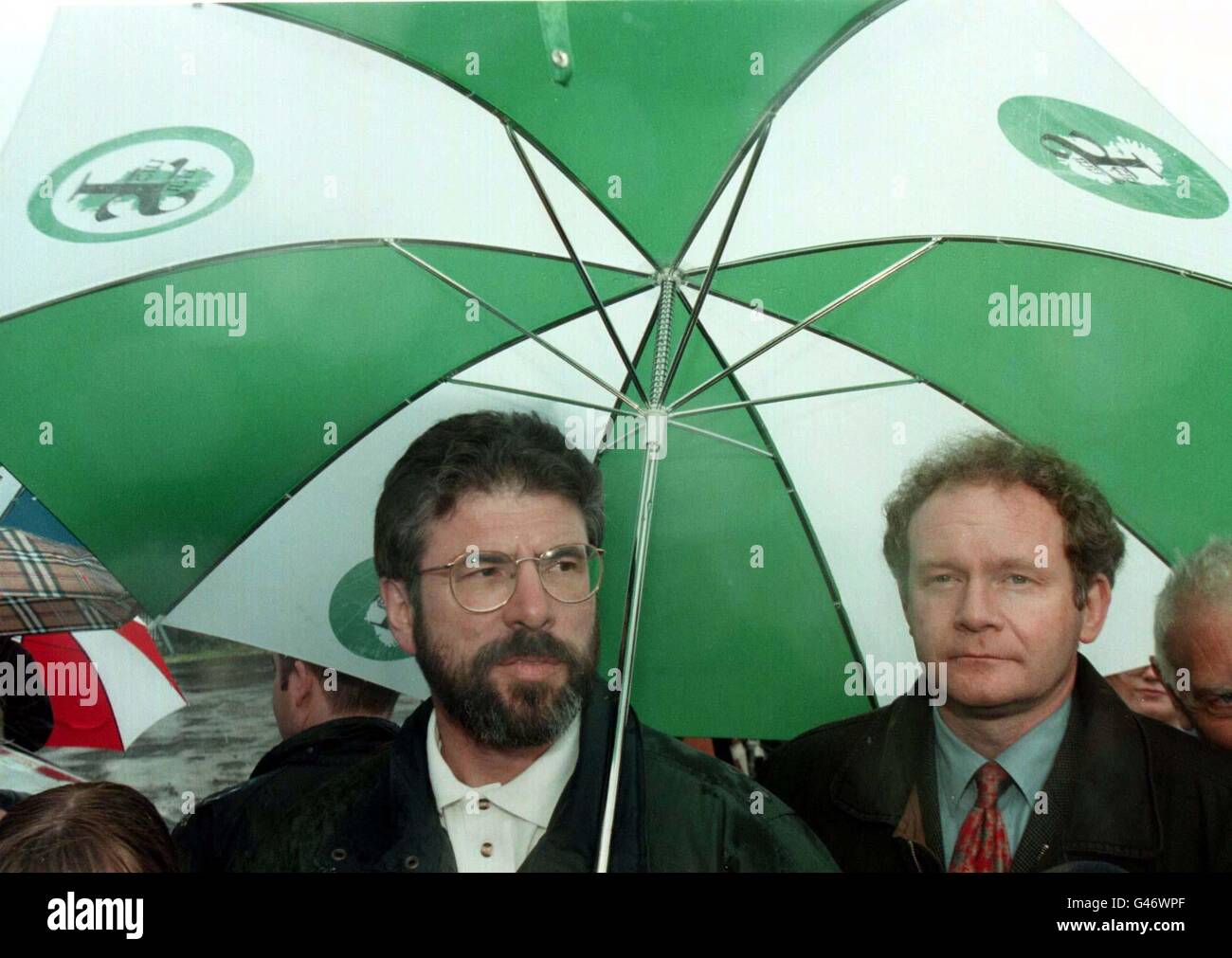 Ulster march mcguinness hi-res stock photography and images - Alamy