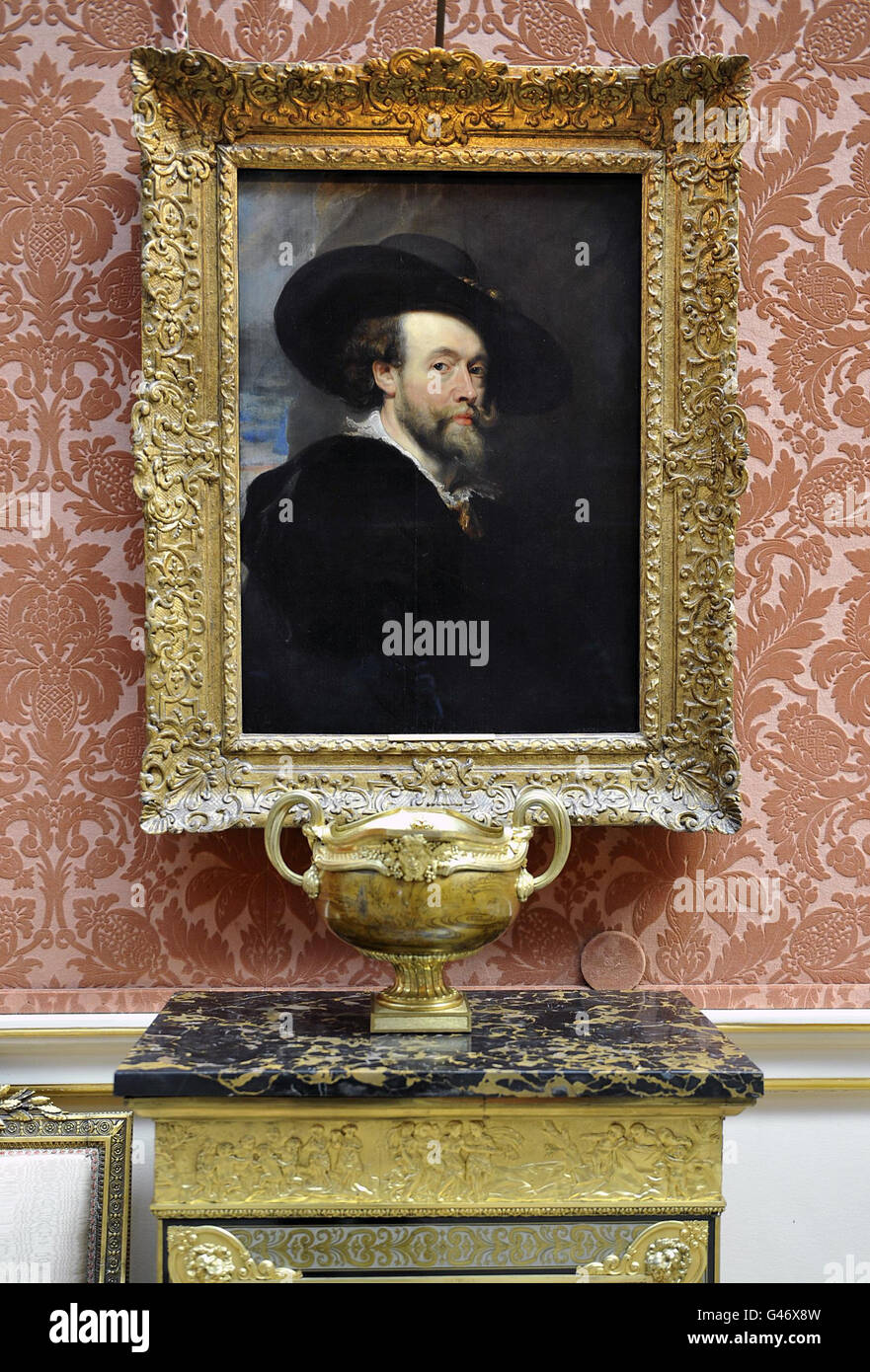 A Rubens self portrait (1623) in the Picture Gallery, which will be ...