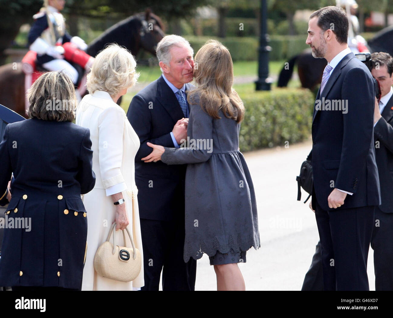 Charles visits Spain Stock Photo - Alamy