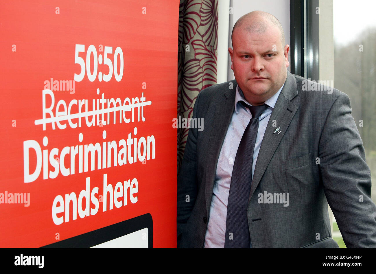 Mark Baxter, 32, whose application to be a police officer was rejected ...