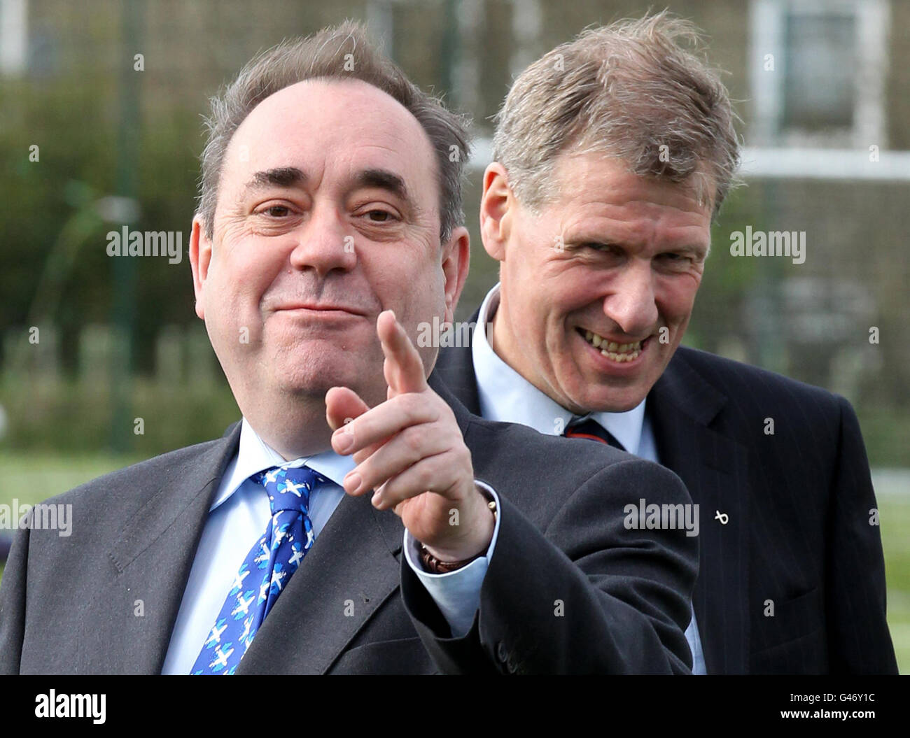 Scottish Parliament election campaign Stock Photo - Alamy