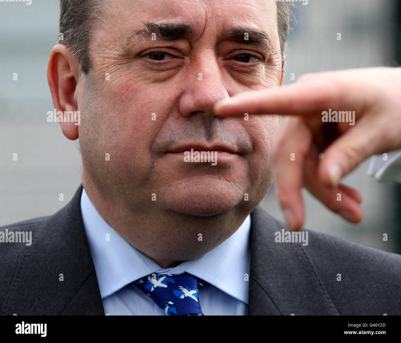 Scottish Parliament election campaign Stock Photo - Alamy