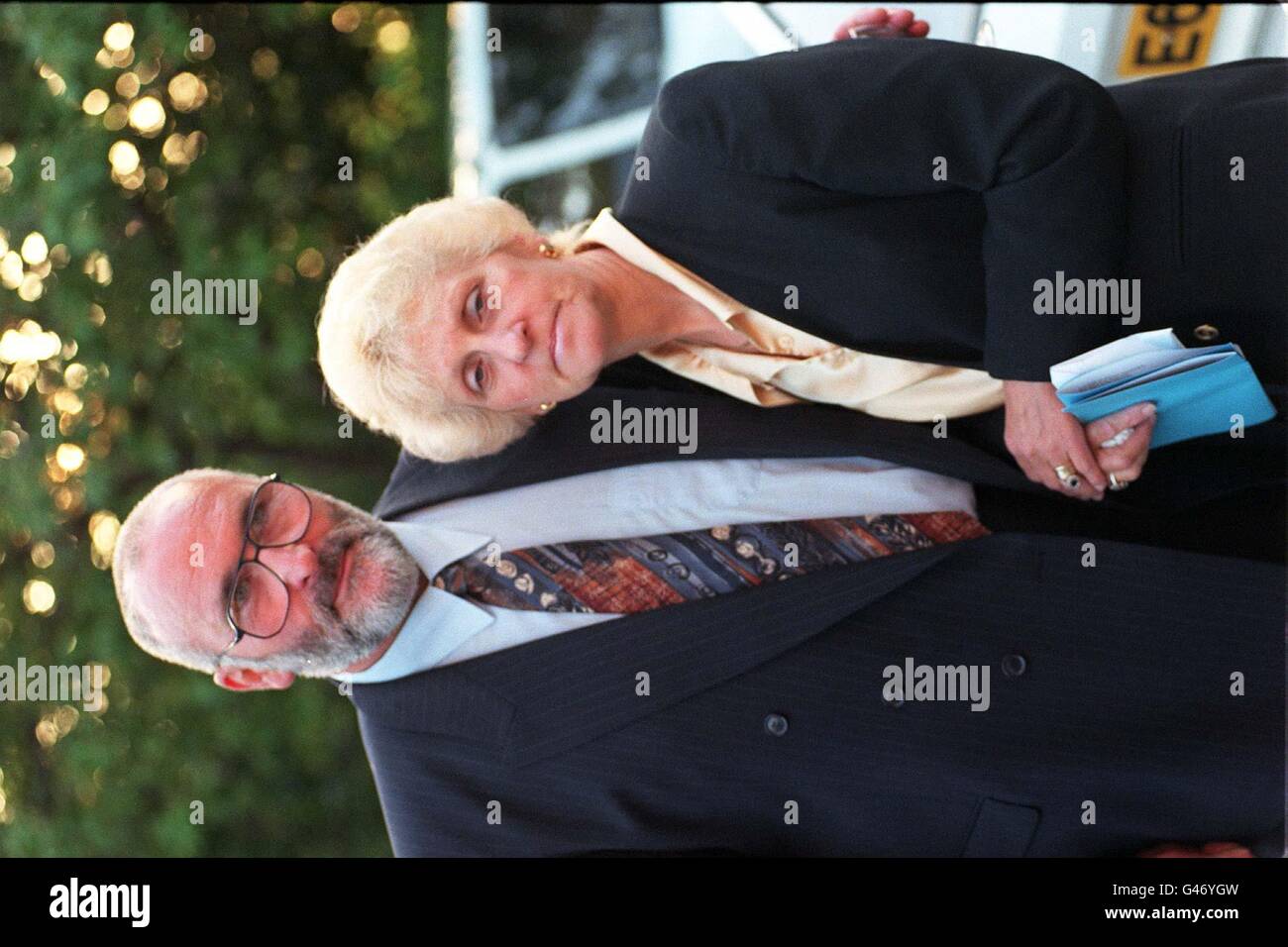 The parents of road rage victim stephen cameron hi-res stock ...